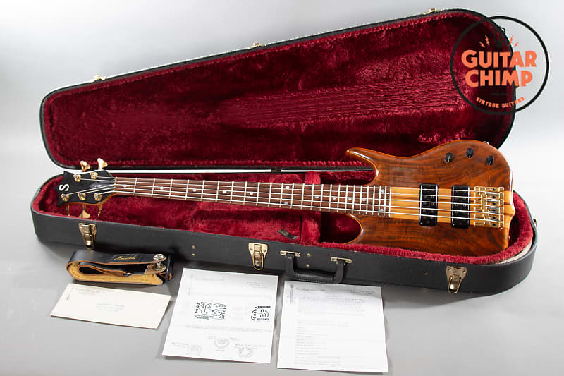 1990 Ken Smith BT5 5-String Bass Guitar Walnut | Reverb