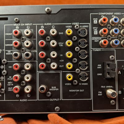 Yamaha HTR-5840 Natural Sound 6.1 Channel AV Home Theater / | Reverb