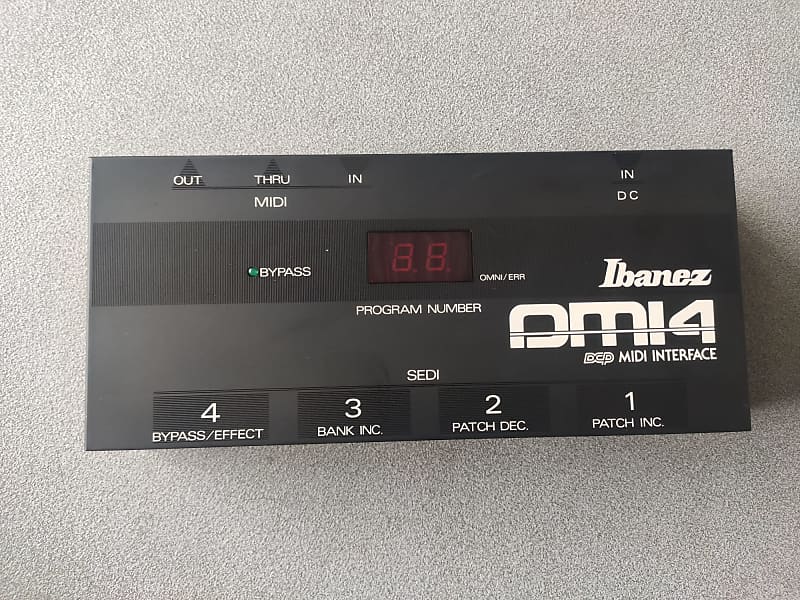 Ibanez DMI4 Midi Interface New old Stock | Reverb
