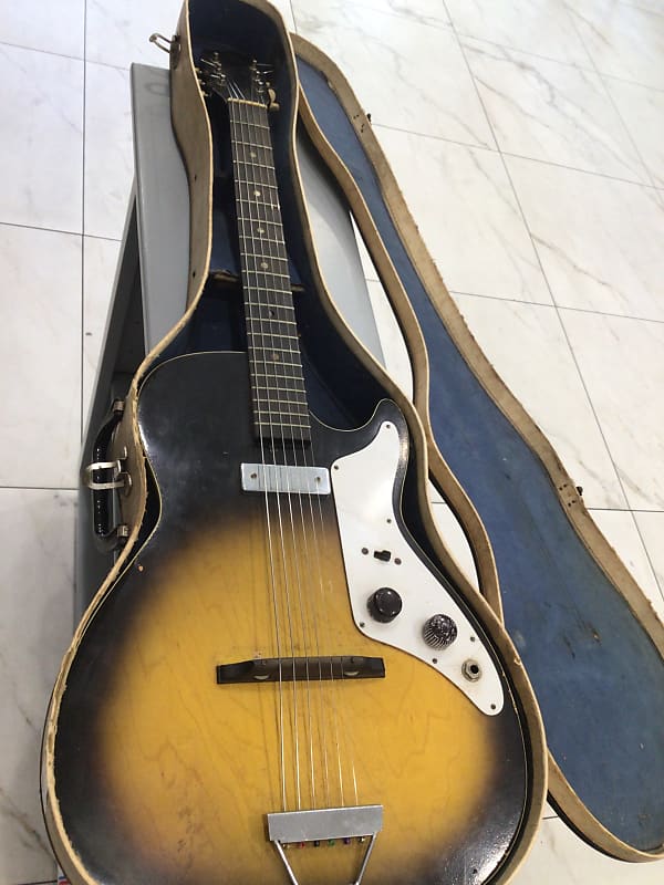 Kay Cutaway electric 1960’s - Sunburst with OSSC Original | Reverb