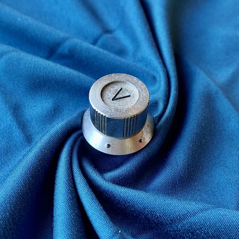 Vox Volume knob 1960 Aluminum set screw original | Reverb Australia