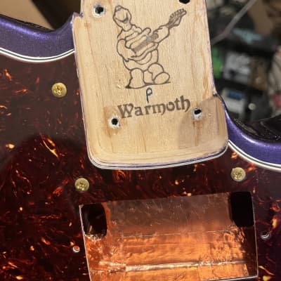 Warmoth Tele Deluxe 2020 Metallic Purple Frost | Reverb