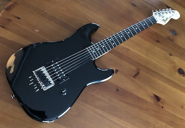 Custom relic Fender Squire Mini Stratocaster partscaster | Reverb