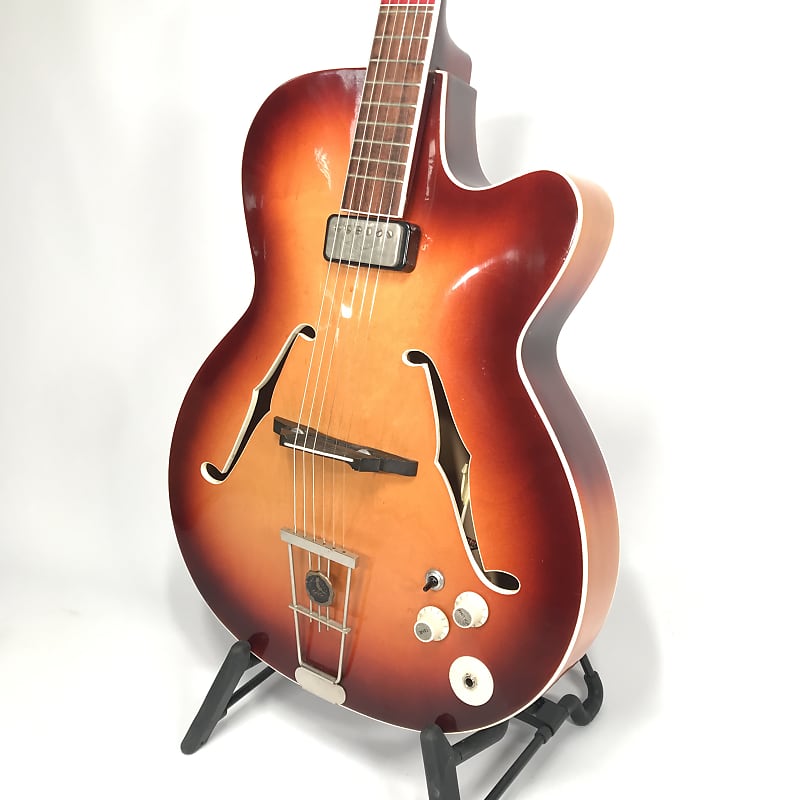 Hopf archtop jazz guitar 1950s - German vintage - Hofner | Reverb