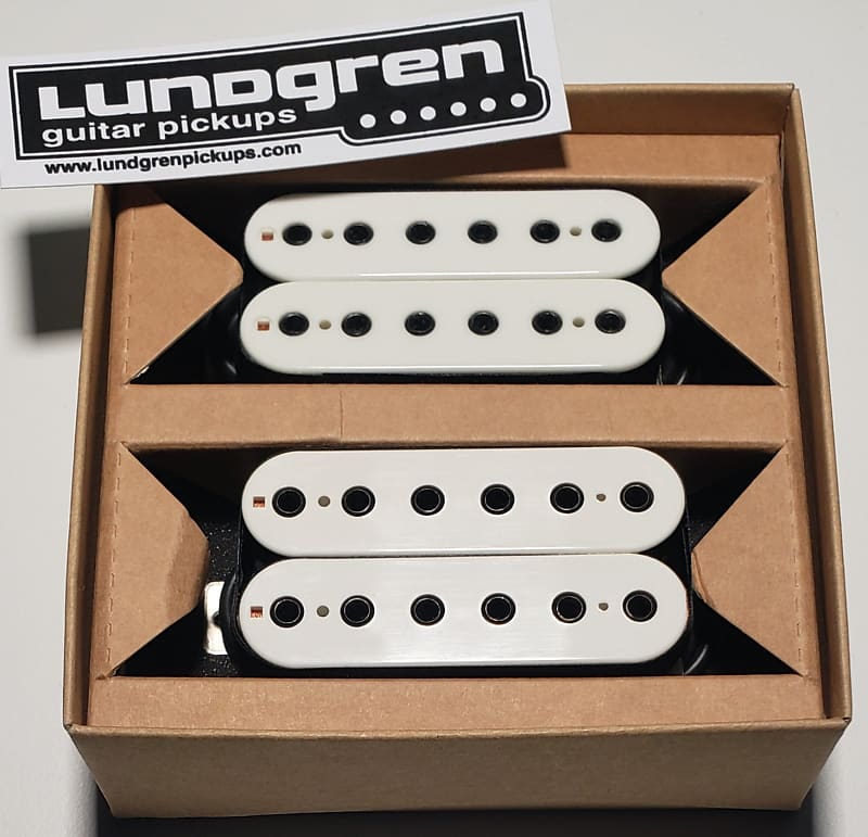 Lundgren 6 String Guitar Pickups Black Heaven Set - 52.5mm - | Reverb