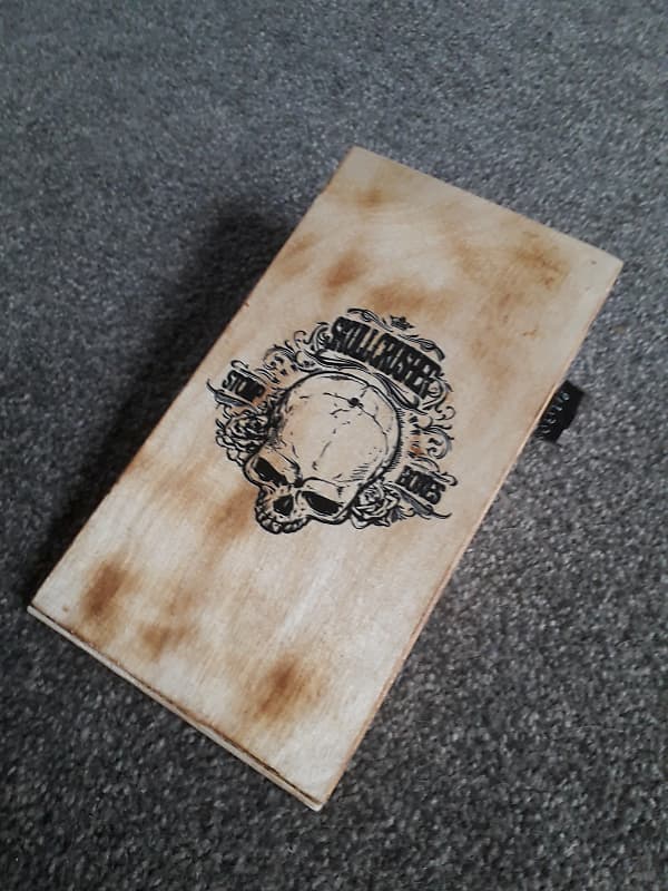 Handmade Cigar Box Stomp Box, Foot Drum, Foot Percussion, | Reverb