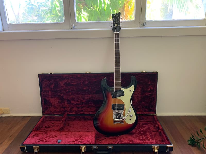 Mosrite 'The Ventures Model' Custom 65 - Sunburst | Reverb