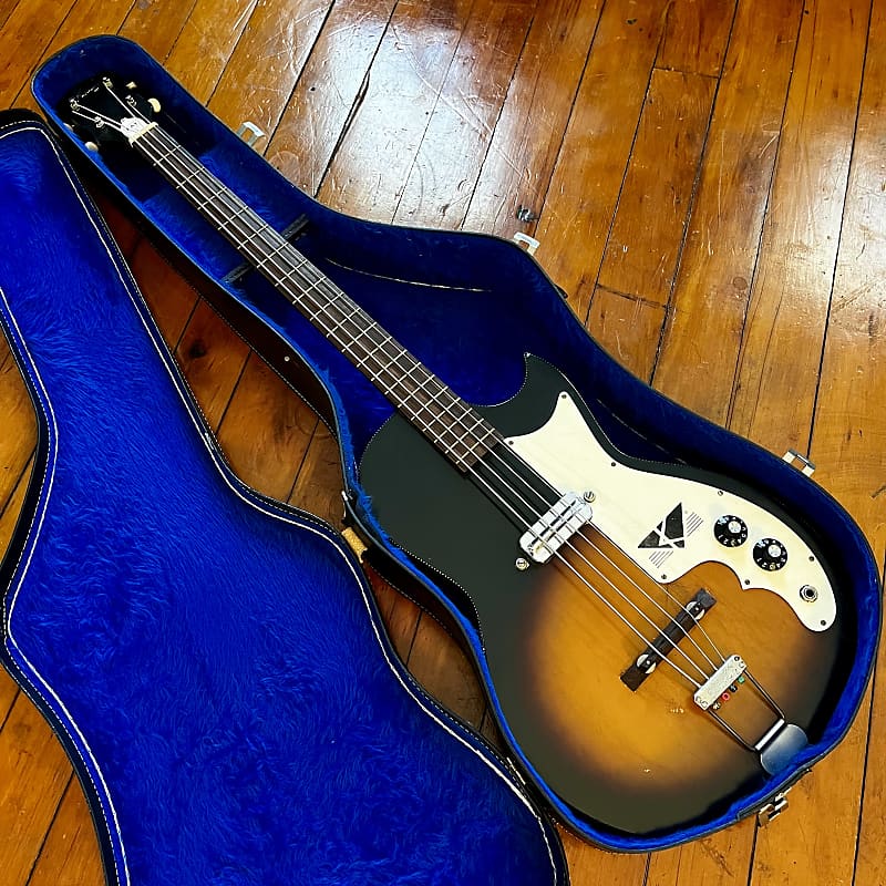 Kay 5915 Speed Demon Bass mid ‘60s - Sunburst | Reverb