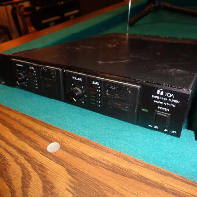 TOA WT-770/870 Diversity Wireless Tuner Model (Qty.2) | Reverb