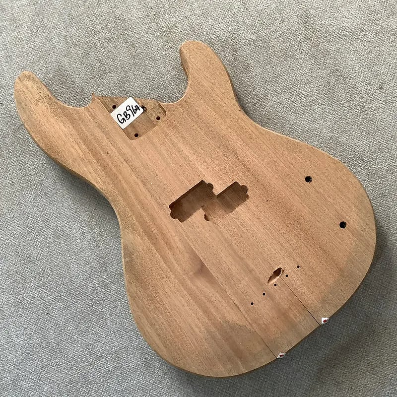 Mahogany Unfinished 4 String Bass Body | Reverb Australia