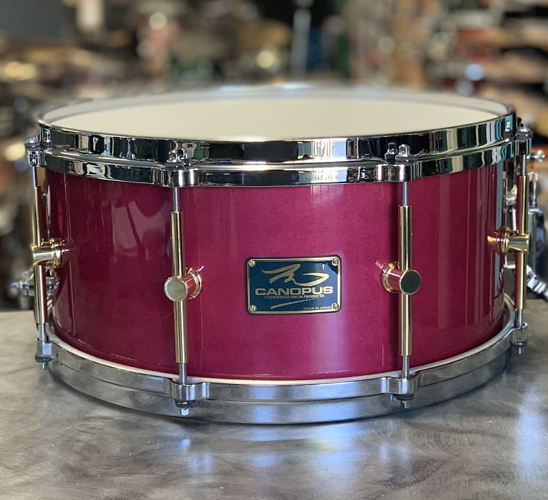 Canopus Drums Canopus Maple 6.5x14 Maple Snare | Reverb