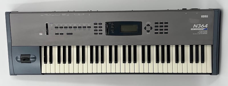 Korg N364 Keyboard Workstation with Soft Sided Case in Good | Reverb
