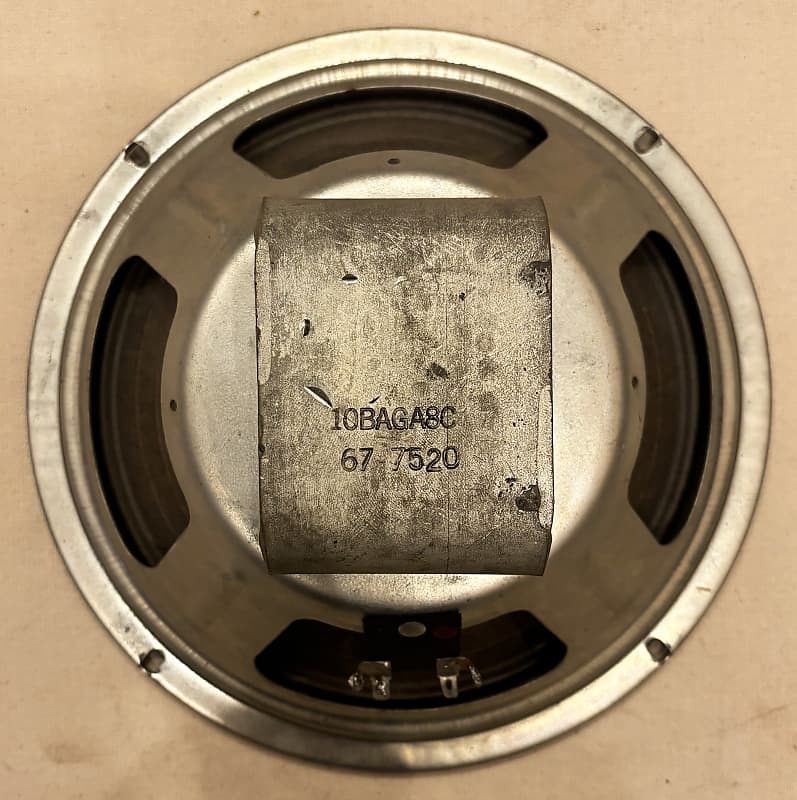 Eminence 10” Loudspeaker, 10BAGA8C, | Reverb