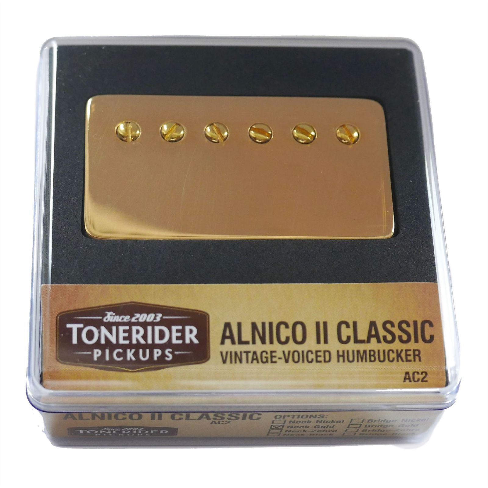 Tonerider AC2N-GD Alnico II Classic Vintage Neck Humbucker | Reverb