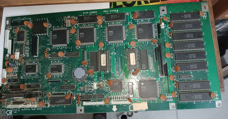 KORG M1 MAIN BOARD KLM 1266 1266G MEC 5AHB 1989 WORKING | Reverb