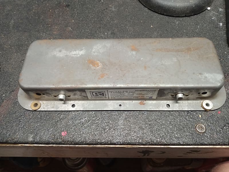 Vintage OC Electronics Folded Line Type 56 spring reverb unit | Reverb