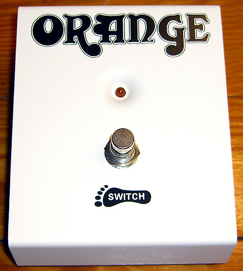 NEW ORANGE SINGLE FUNCTION FOOTSWITCH | Reverb