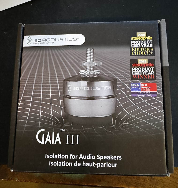 IsoAcoustics Gaia III 2023 - Silver | Reverb