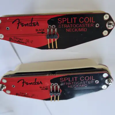 Fender Super 55 Stratocaster split coil pickups 2010 | Reverb
