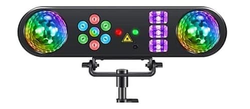 Focus-9 LEDFX-68 Mini 5-in-1 DJ Party Bar with Stand | Reverb