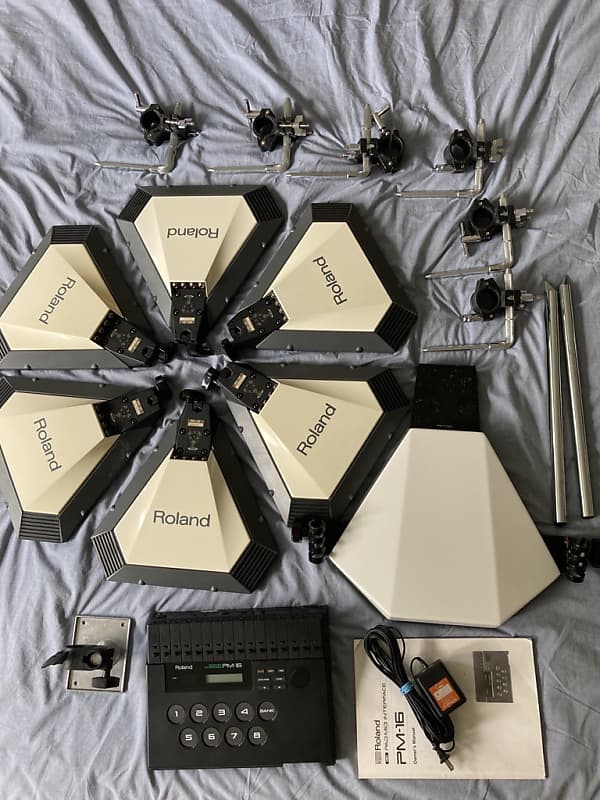 ☆ROLAND PM-16 PD-21 PD-31電子ドラムセット パッド PAD ☆中古☆｜電子ドラム