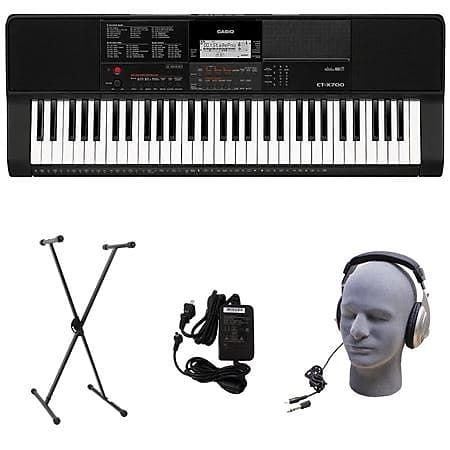 Casio CTX700 Personal Keyboard Premium Package | Reverb