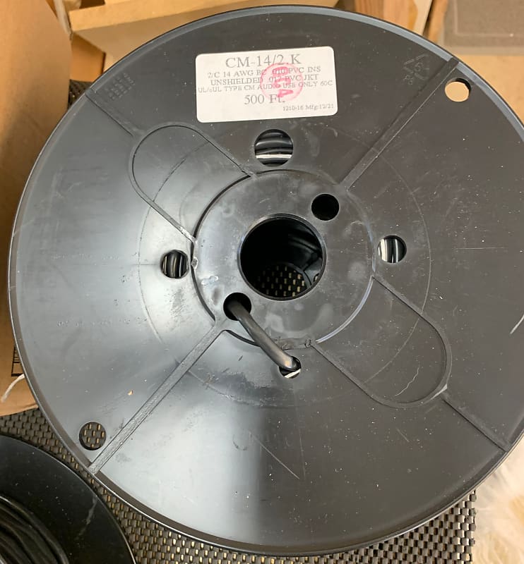 Speaker Cable 500' Roll 14/2 | Reverb