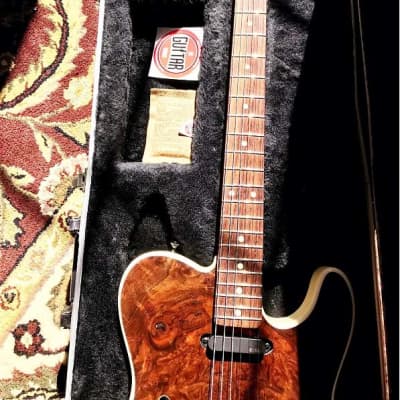 MJ Guitar / Mark Johnson Custom Telecaster 1992 - Walnut & | Reverb