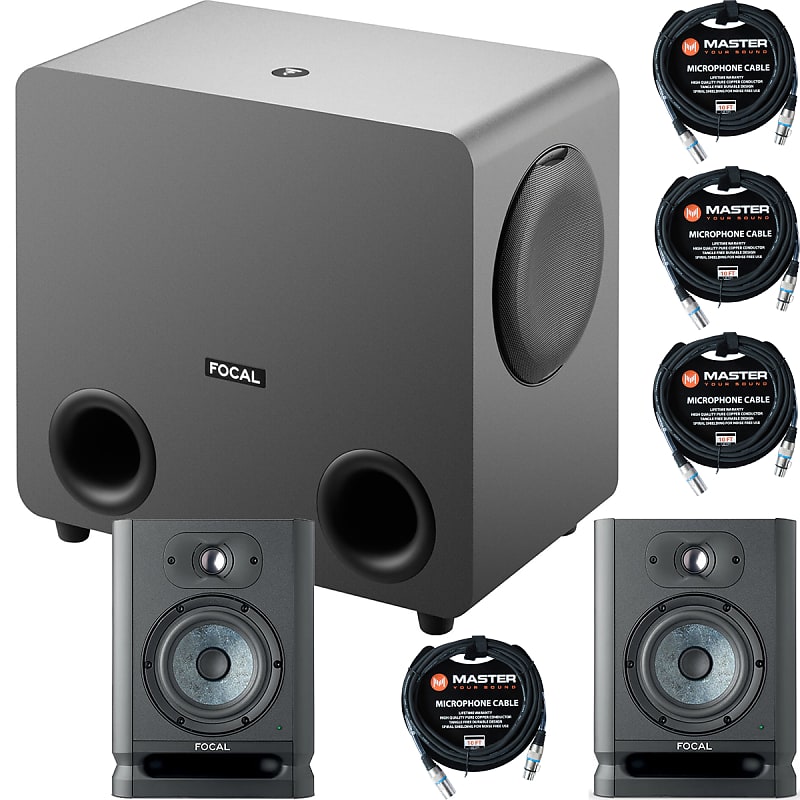 Focal Alpha 65 Evo 6.5" Active Studio Monitor Speakers (Pair) | Reverb