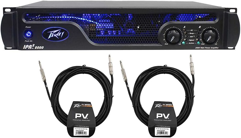 Peavey IPR 2 2000 2-Channel Lightweight 2000W Power Amplifier | Reverb