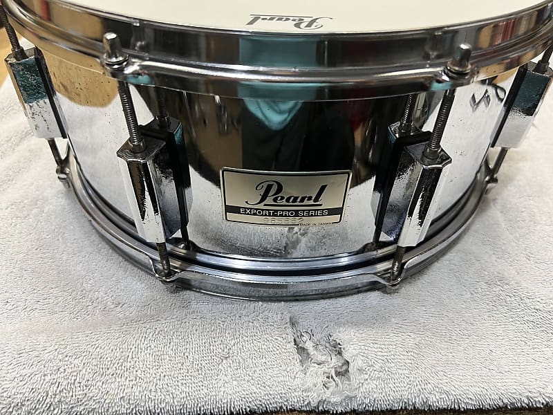 Pearl Export Pro Series - Chrome 14x6 1/2 Snare | Reverb
