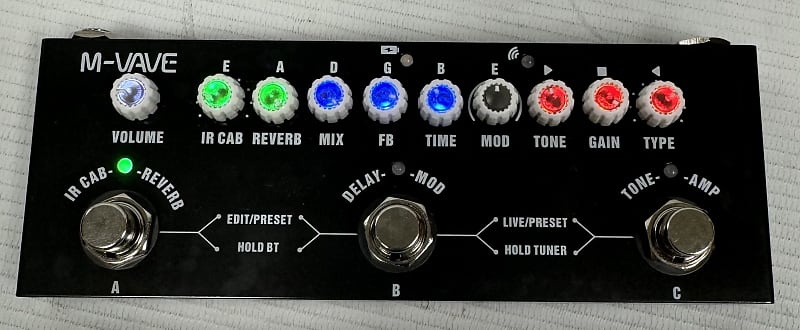 M-WAVE Cube Baby Multi-Effects Guitar Pedal | Reverb
