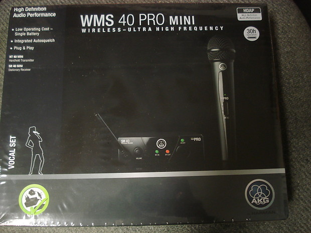 AKG WMS 40 Pro Mini 2014 Black | Reverb