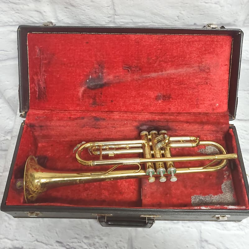 Vintage NEMC National Educational Music Company Trumpet | Reverb