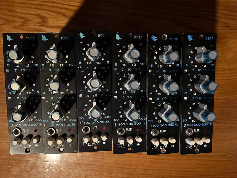 API 6 x 550a Huntington 2520 Vintage EQs - ORIGINAL | Reverb