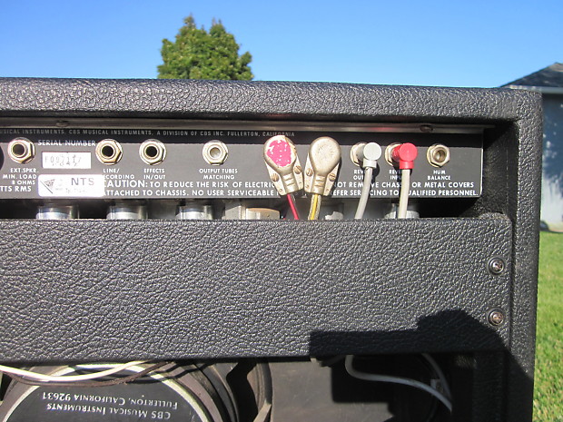 Fender 75 1-12" speaker 1980 black tolex | Reverb