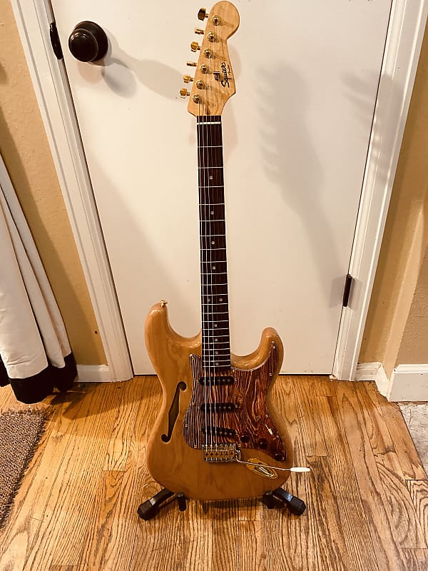 Squier Thinline Strat Partscaster | Reverb