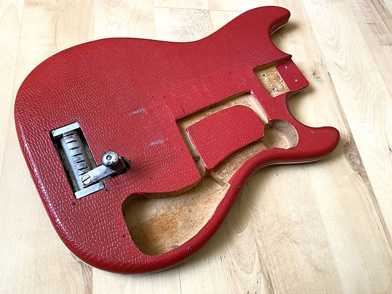 1962 1963 Hofner 172 173 Body Red Vinyl | Reverb