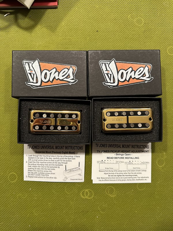 TV Jones Magnatron Universal Mount Set 2022 Gold Magna'Tron | Reverb