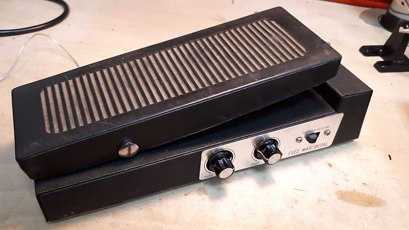 Shin-Ei 8-tr fuzz wah 1970s Black | Reverb Australia