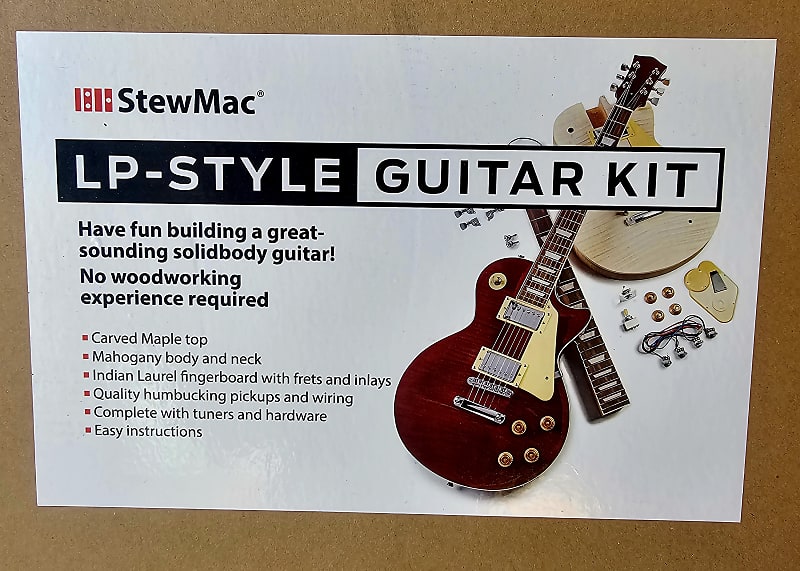 StewMac LP Style Guitar Kit - Unfinished | Reverb
