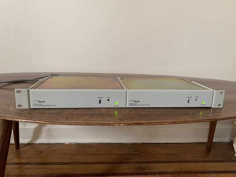 RTS by Telex Model 465 2 Microphone Preamplifiers | Reverb