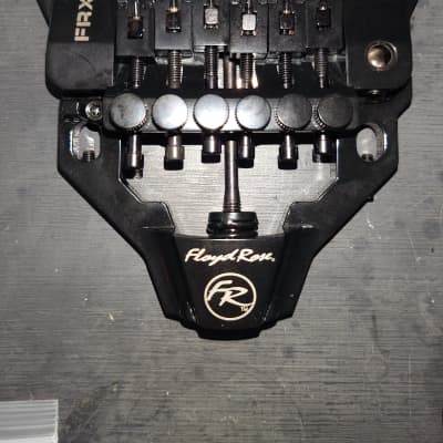 Floyd Rose FRX Surface Mount Bridge - Black | Reverb