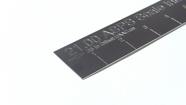 21 Scale Engraved Straight Edge Fret Indicator Luthier | Reverb UK