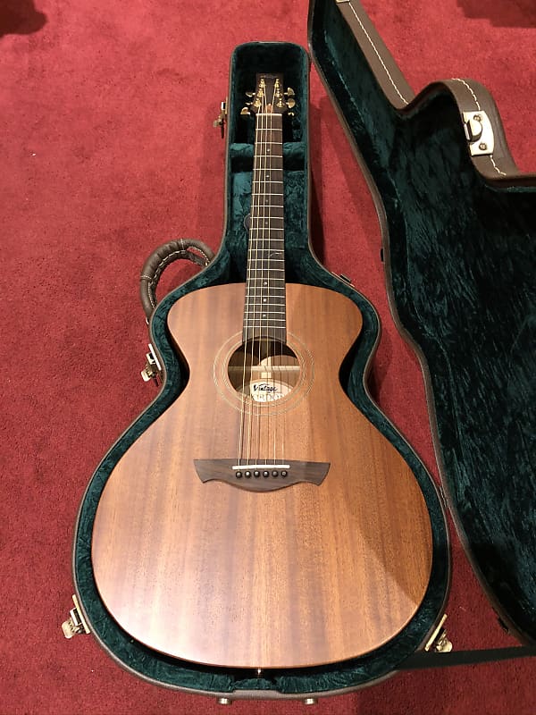 Vintage Gordon Giltrap Signature V2000MGG Mahogany | Reverb UK