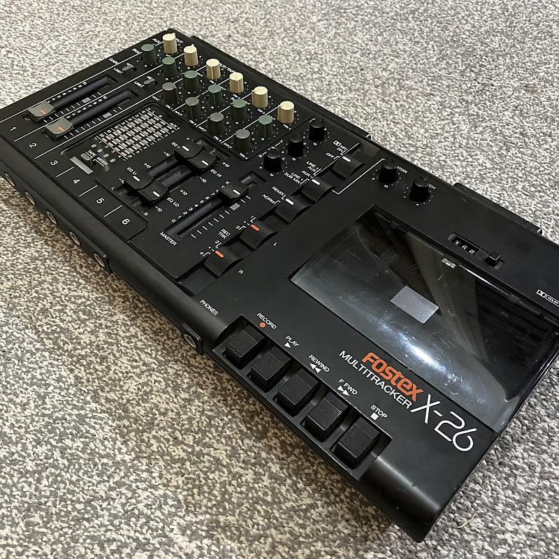 FOSTEX X-26 vintage analog 4 track multitrack cassette tape | Reverb