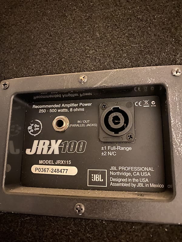 JBL JRX115 2010-2011 - Black | Reverb