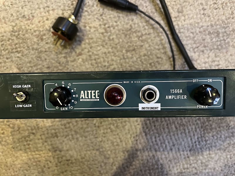 Altec 1566A Modified for use as Tube DI | Reverb