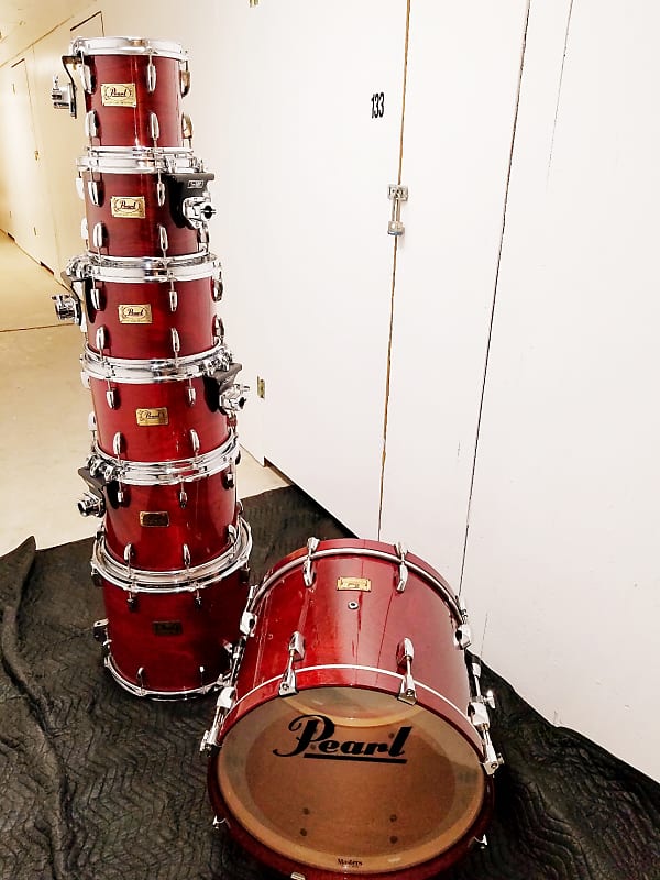 Pearl Masters Custom Mahogany Limited Edition 7 Piece 1990 | Reverb
