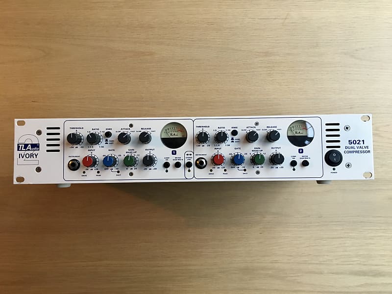 TL Audio Ivory 5021 - Dual Channel Valve Compressor | Reverb